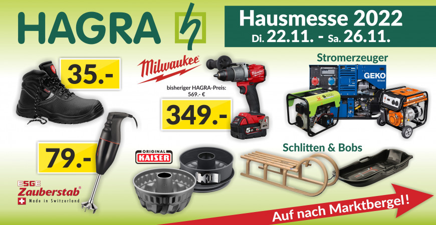 Endlich wieder Hausmesse...