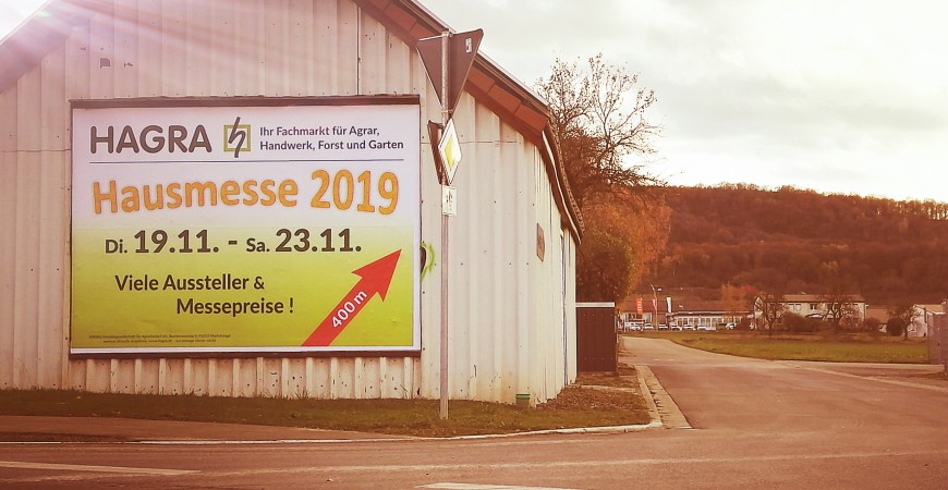 Endlich wieder HAGRA-Hausmesse, endlich wieder "Highlife" in Marktbergel!